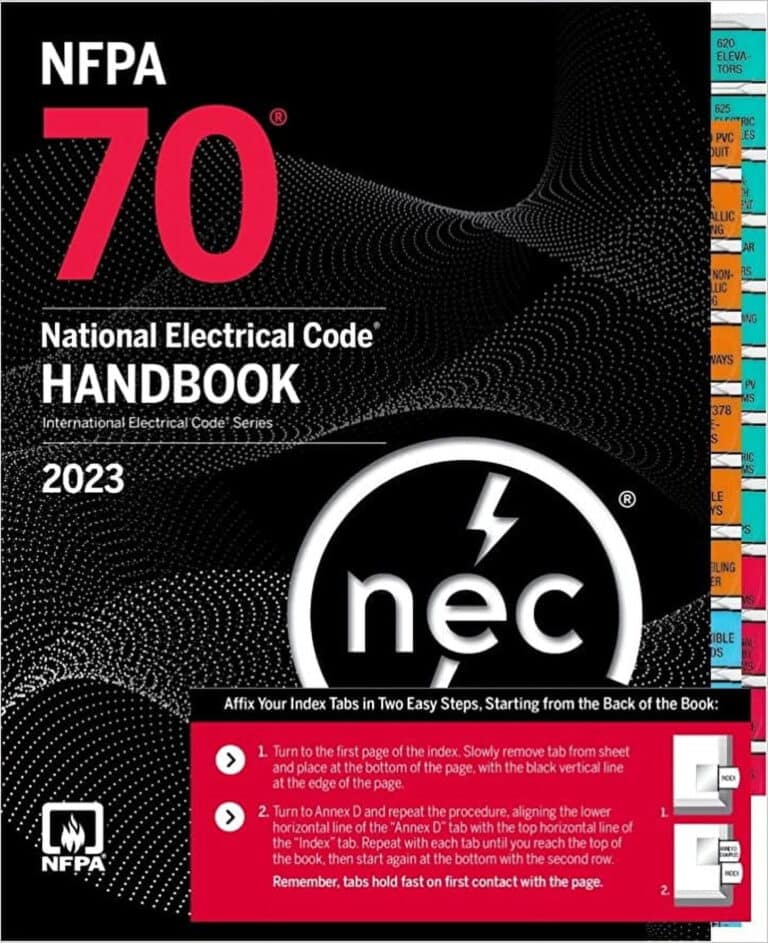 NFPA 70, National Electrical Code, 2023 Edition, Spiralbound with Tabs ...